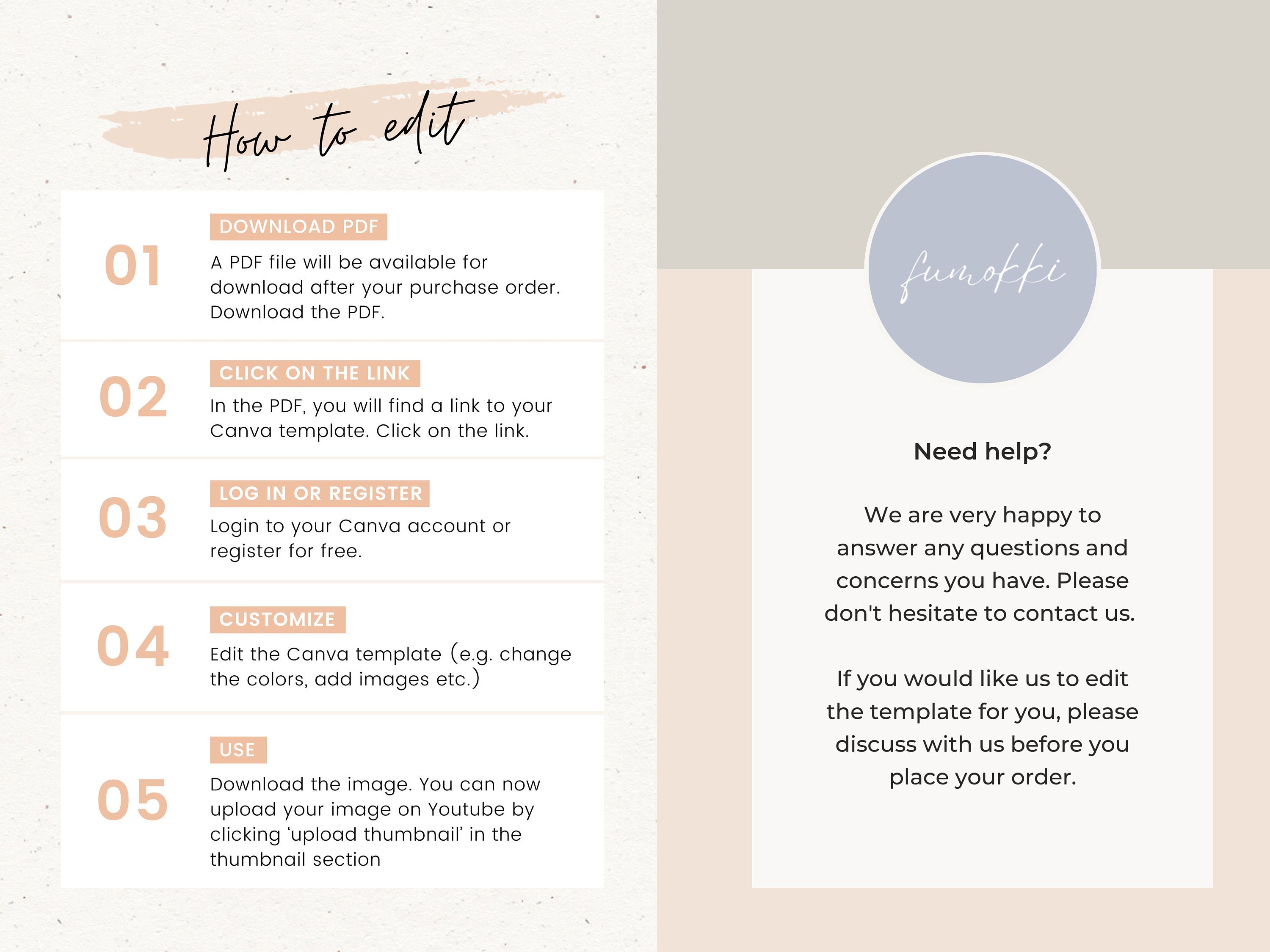 Youtube Thumbnails for Vlogger Youtube Channel Branding Kit Editable ...