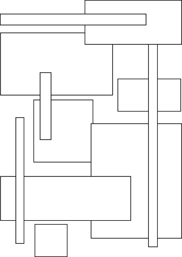 Piet Mondrian Coloring Sheet Etsy
