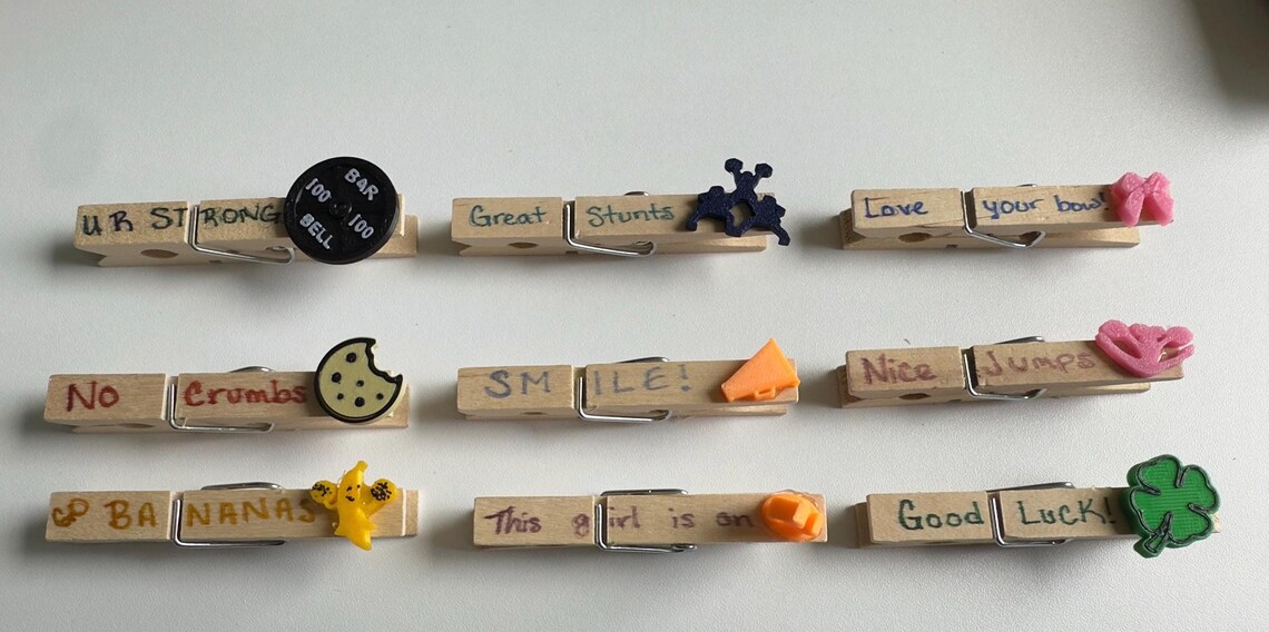 Cheer Pin Charms - Etsy