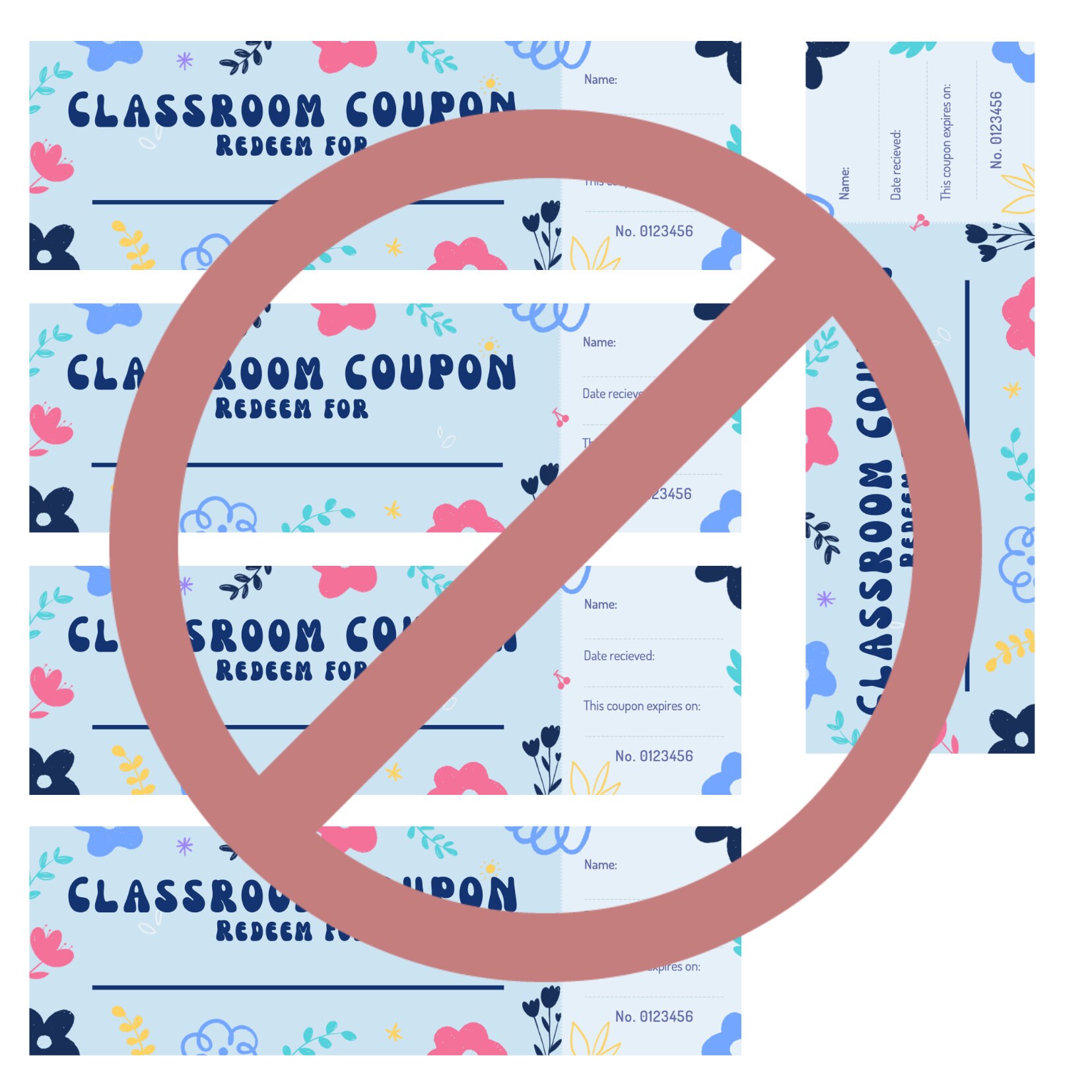 Customizable, Classroom Coupon, Reward System, Digital Template - Etsy