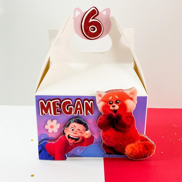 Turning Red Birthday Party - Etsy