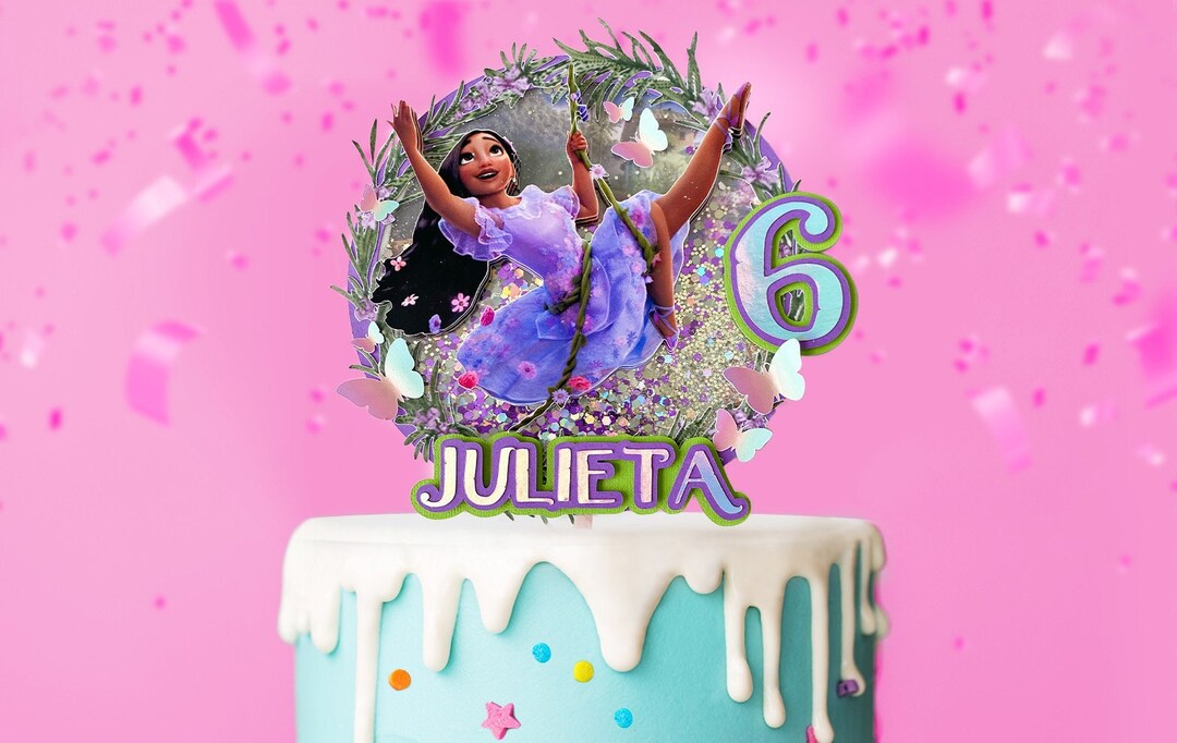 3D Encanto Cake Topper Custom Name and Age , Encanto Party, Encanto ...