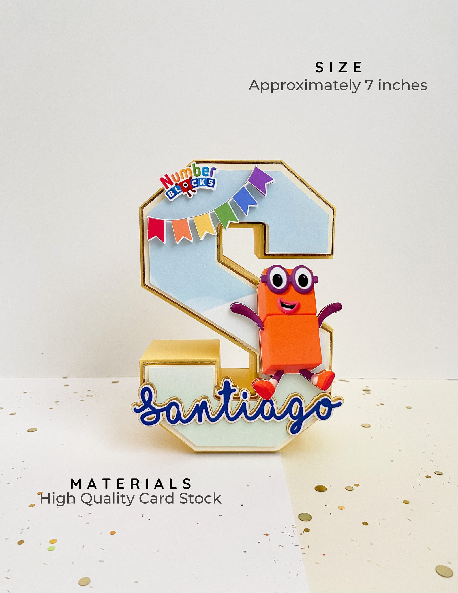 Numberblocks 3D Letters, Numberblocks Birthday Party, Numberblocks ...