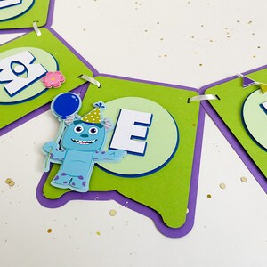 Custom Name Banner Monsters Inc Banner, Monsters Inc Birthday Party ...