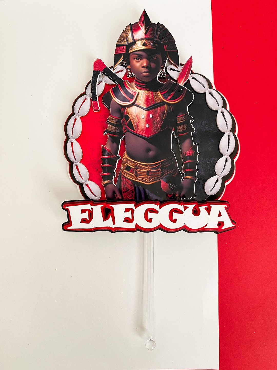 3D Eleggua Cake Topper, Fiesta Para Eleggua, Decoraciones Para Eleggua ...