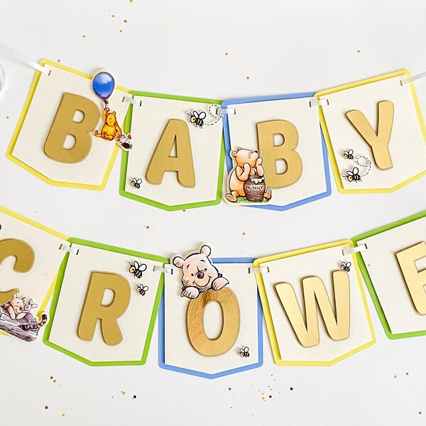 Pooh Banner - Etsy