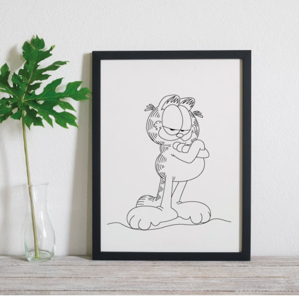 Garfield Cat - Etsy