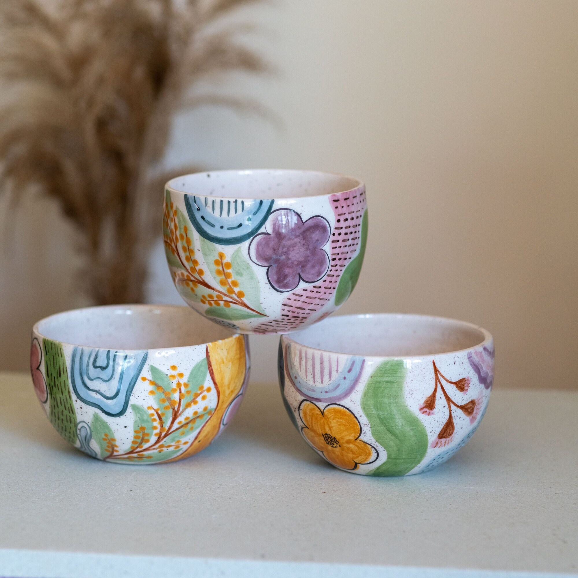 Handmade Ceramic Bowl, Ramen Bowl, Ice Cream Bowl, Cereal Bowl | Uniqe ...