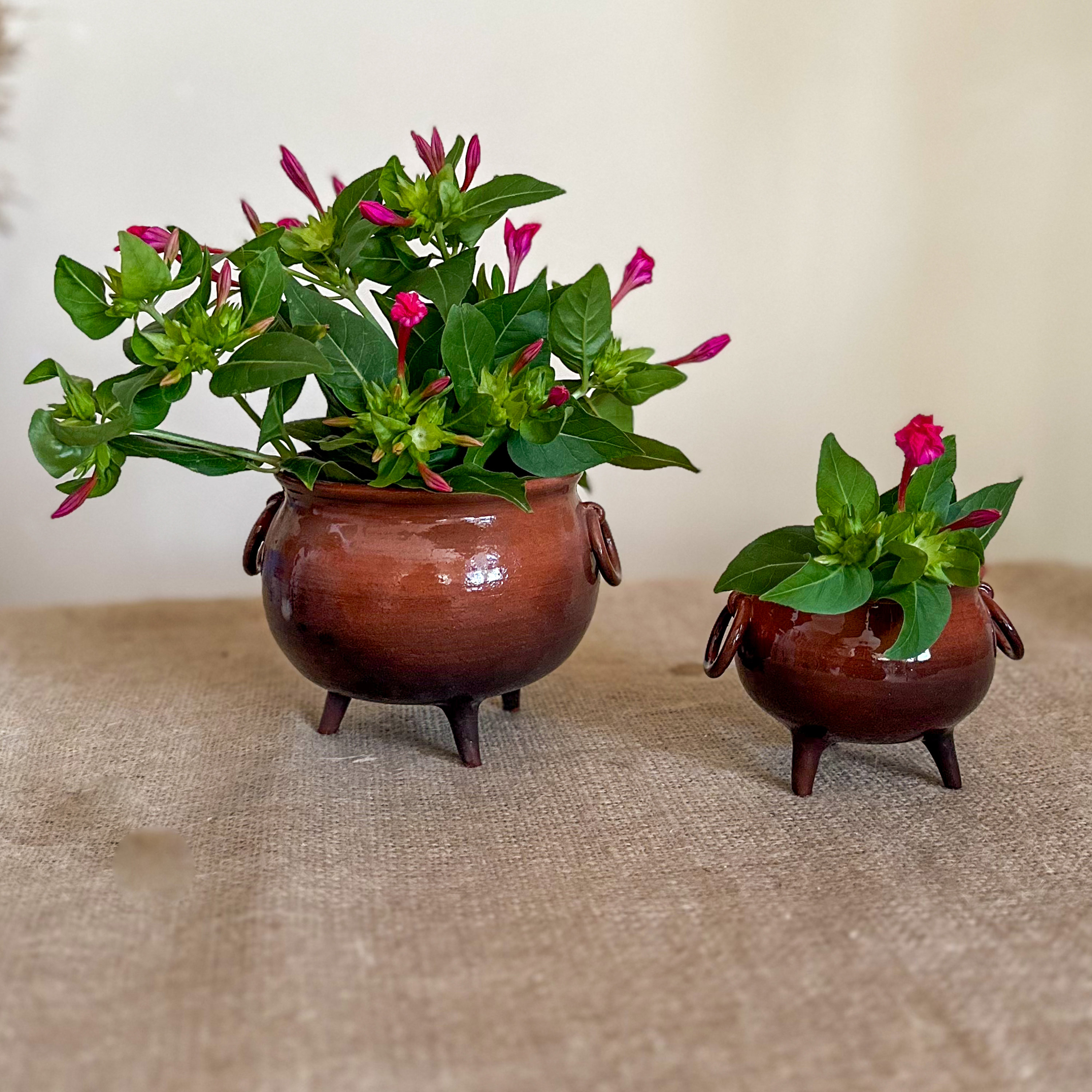 Cauldron Planter - Cauldron, Ceramic Planter, Handmade Flower Pot - Etsy