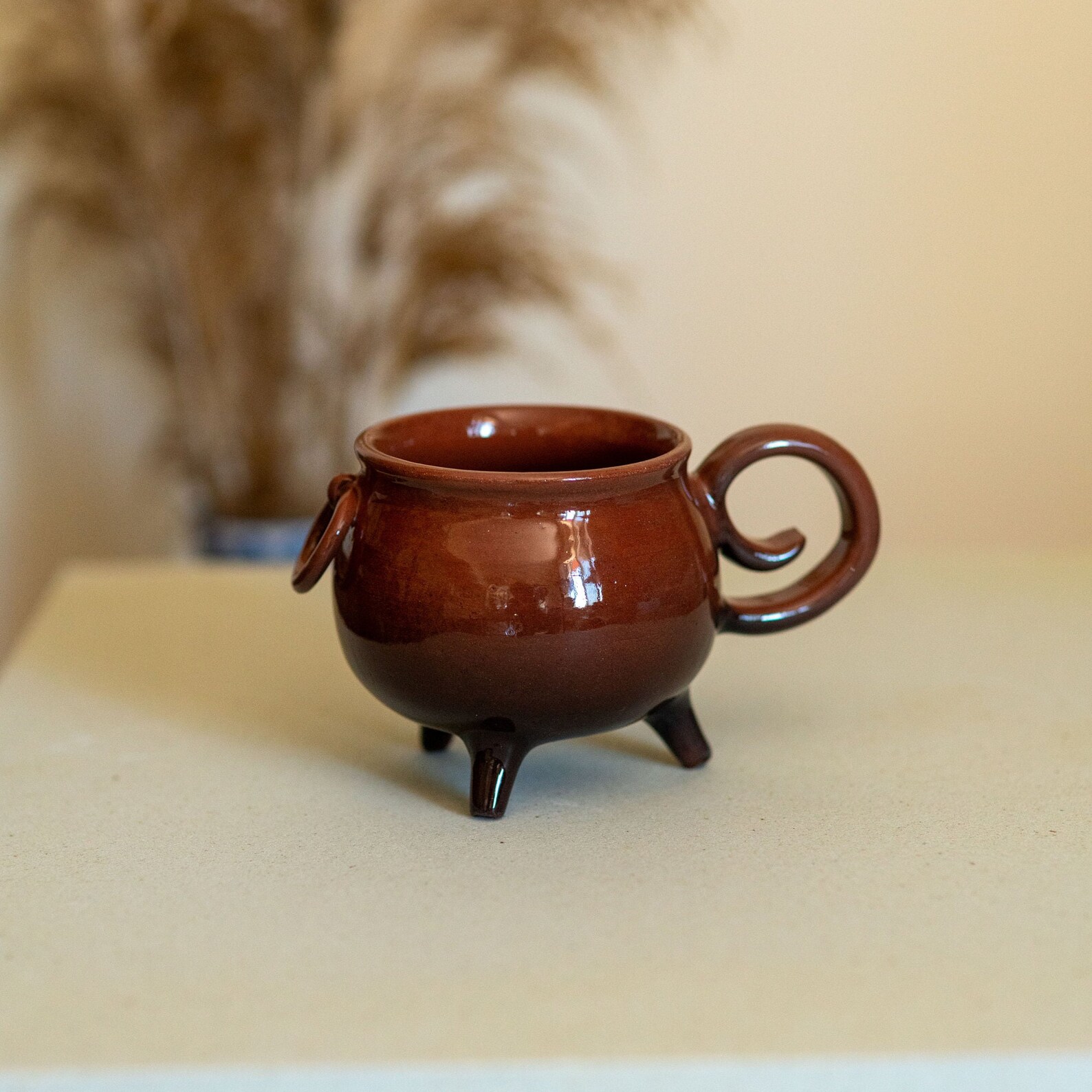 Cauldron Halloween Mug, Pottery Mug, Handmade Witch Mug, Large Mug - Etsy