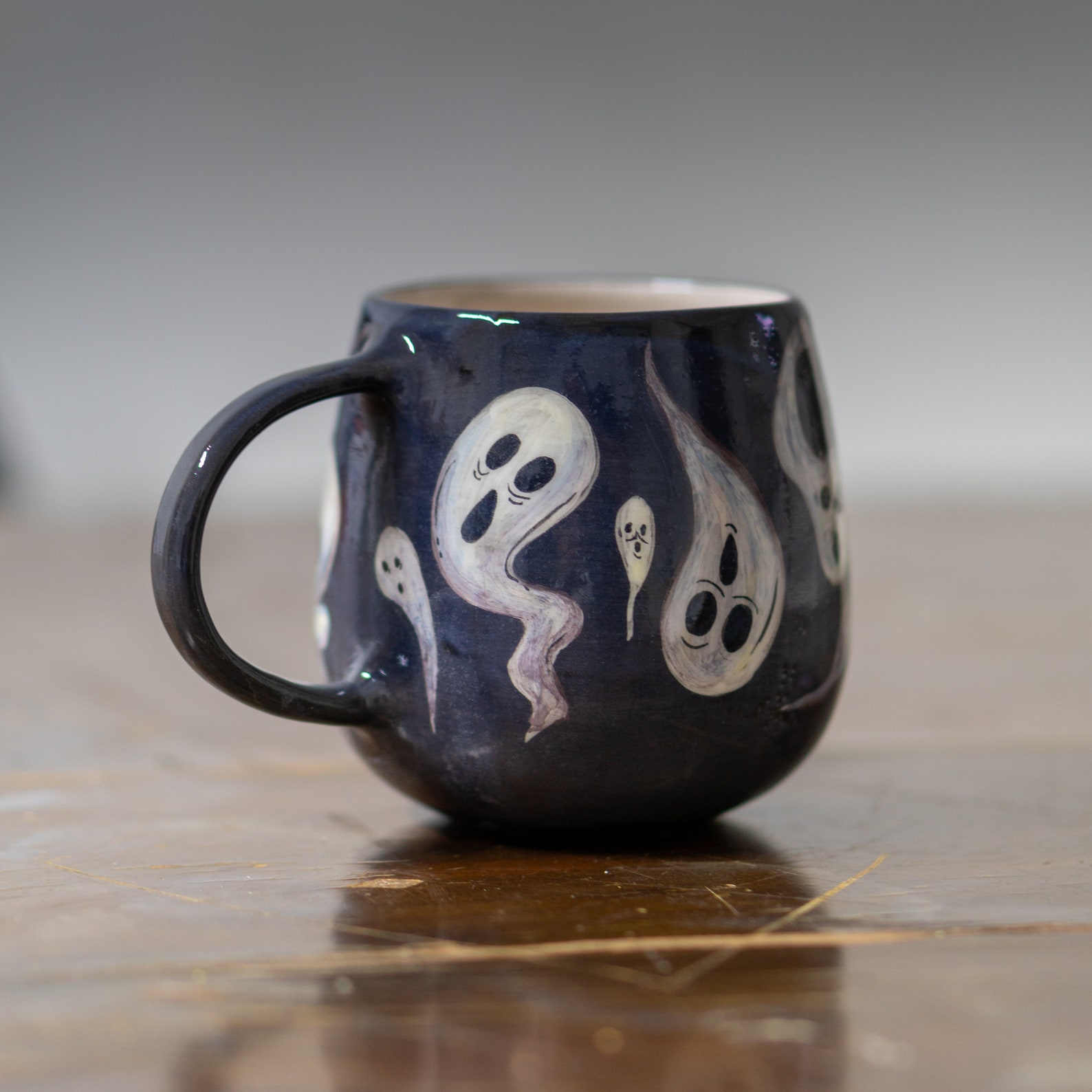 Ghost Mug - Halloween Gift, Cute Coffee Cup, Haunted Mug - Etsy