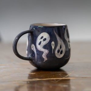Ghost Mug - Halloween Gift, Cute Coffee Cup, Haunted Mug - Etsy
