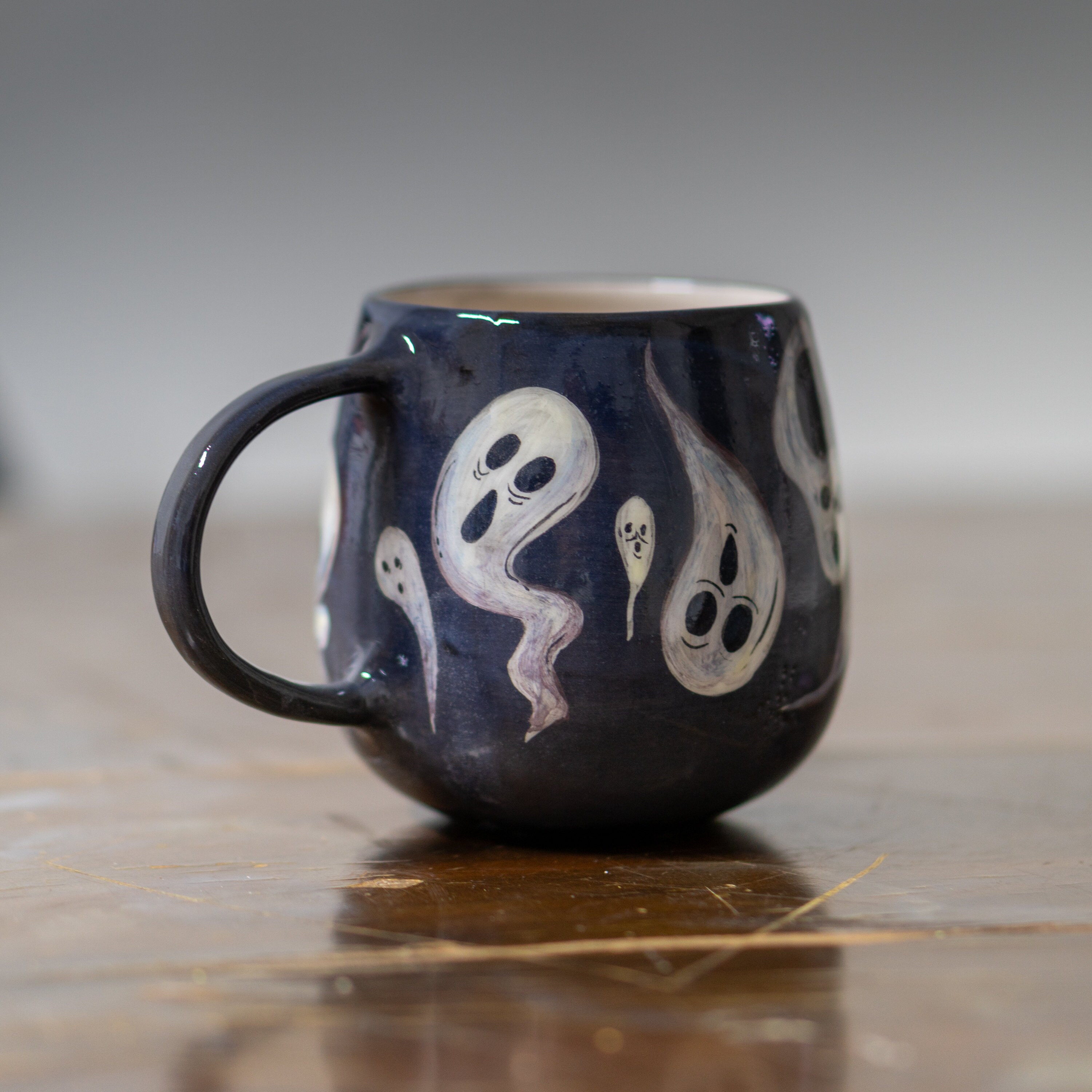 Ghost Mug - Halloween Gift, Cute Coffee Cup, Haunted Mug - Etsy