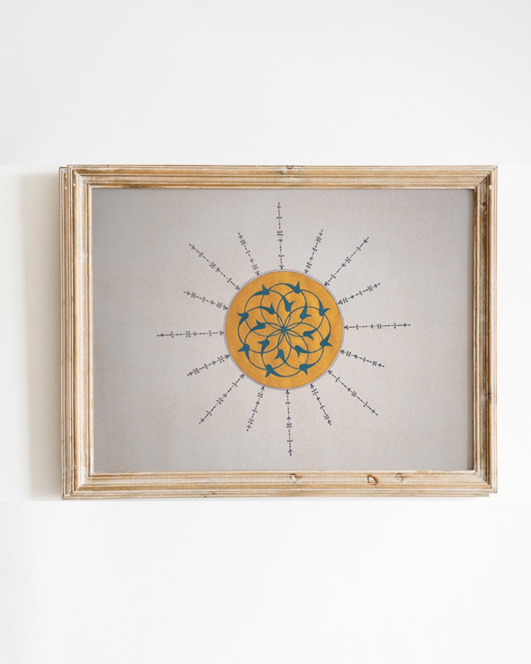 Minimalist Wall Art Rumi Art of Simplicity Handcrafted - Etsy