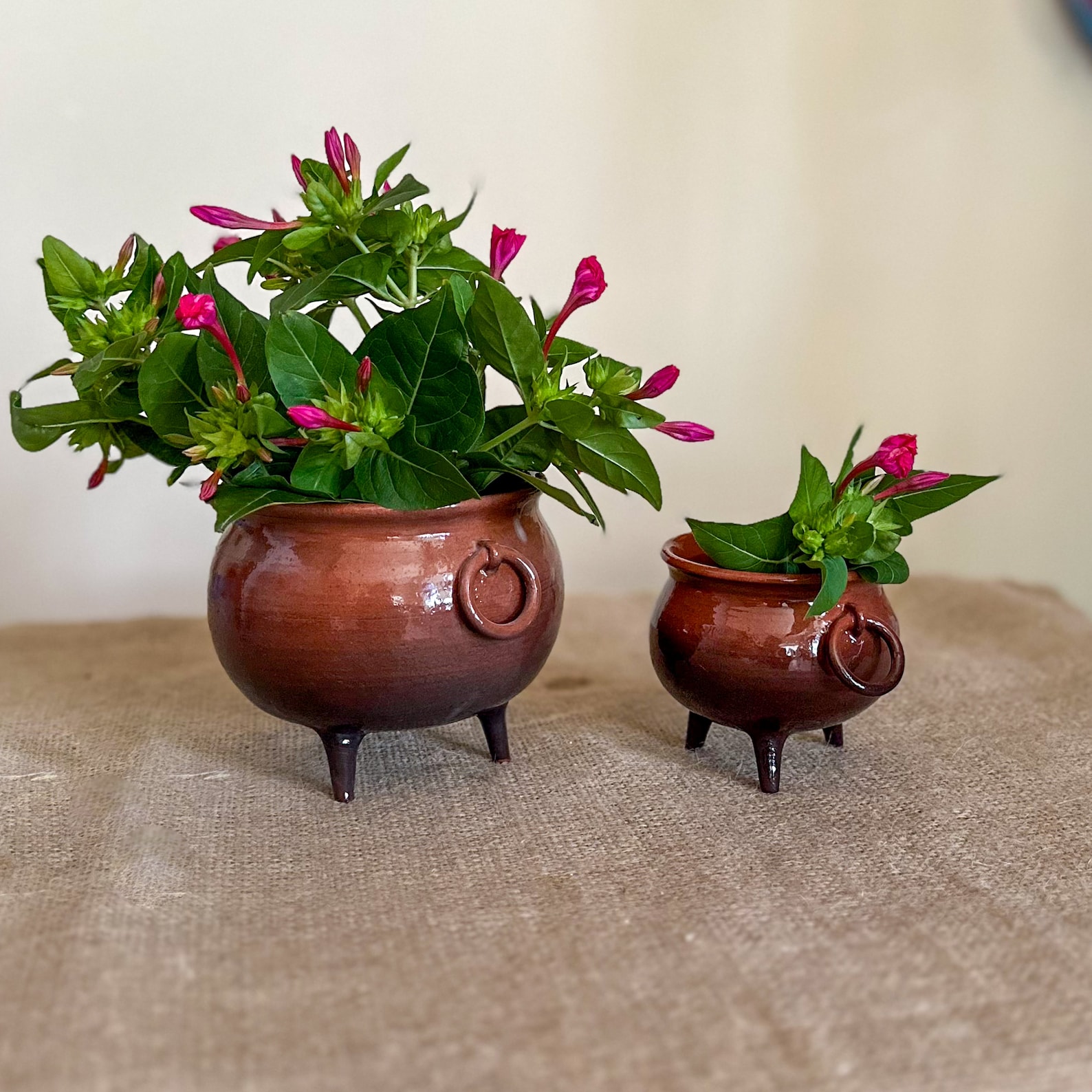 Cauldron Planter - Cauldron, Ceramic Planter, Handmade Flower Pot - Etsy