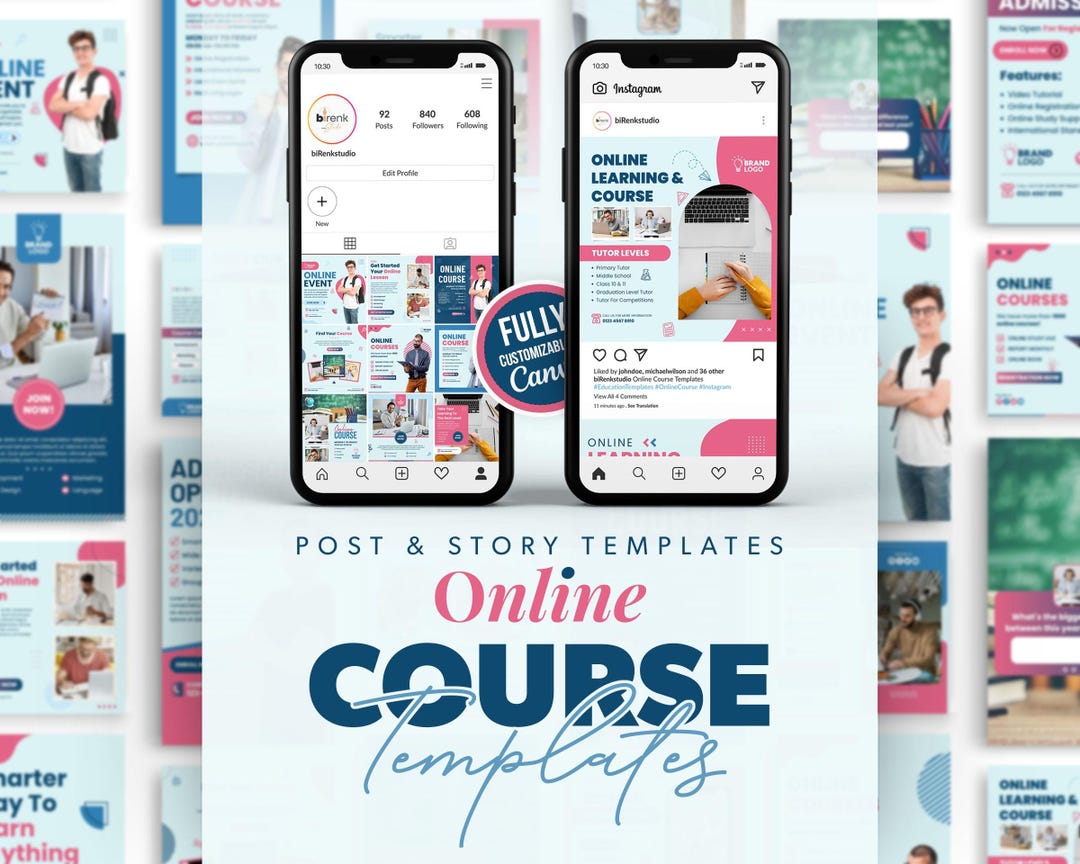 Buy Online Course Marketing Templates, Course Creator Templates ...