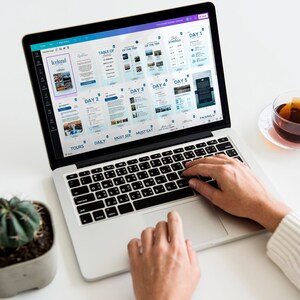 Iceland Travel Itinerary Templates: Mobile, Tablet, Printable Canva ...