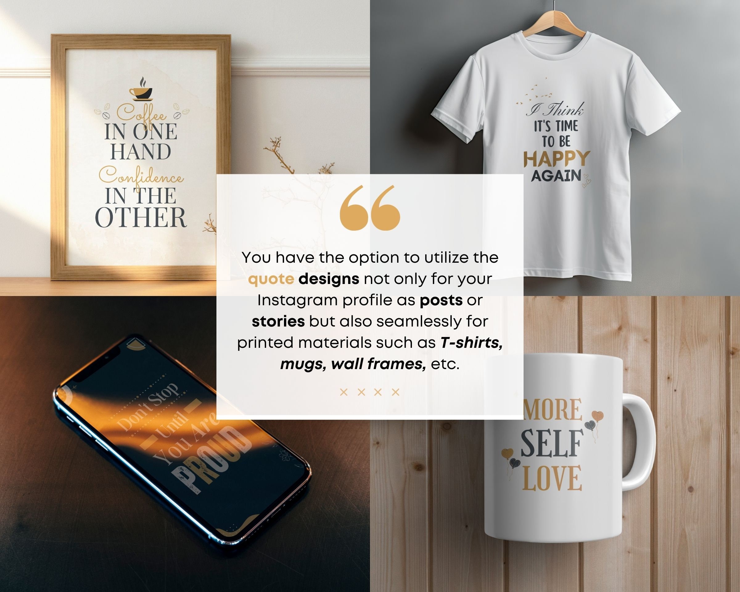 200 Instagram Motivational Quote Template, Inspirational Quote Template ...
