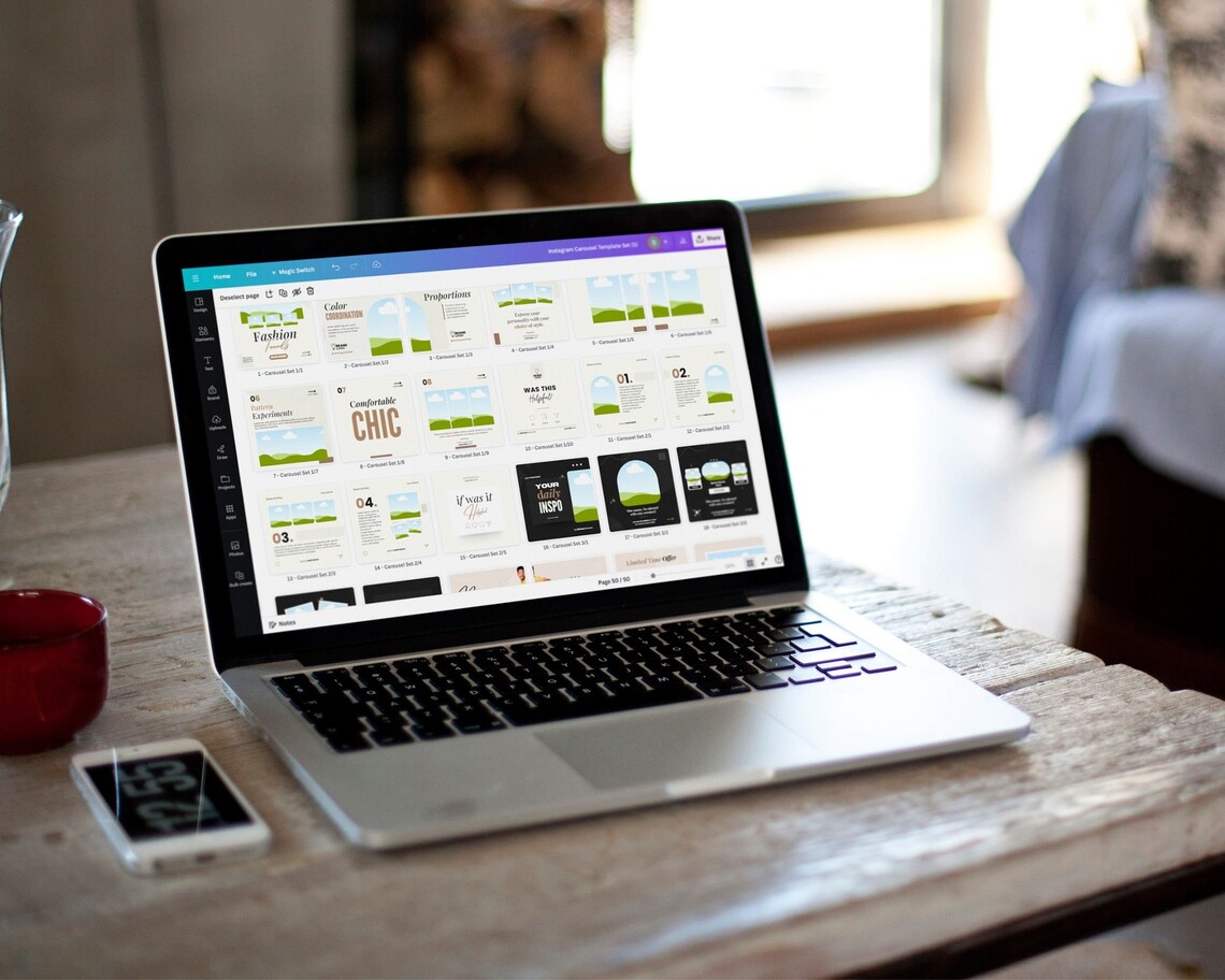 Instagram Carousel Templates for Small Business, Instagram Marketing ...