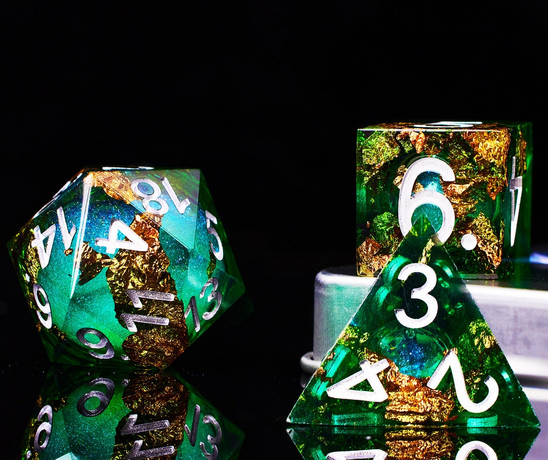 New Arrivals Liquid Core Dnd Dice Set , Elevate Your RPG Adventures ...