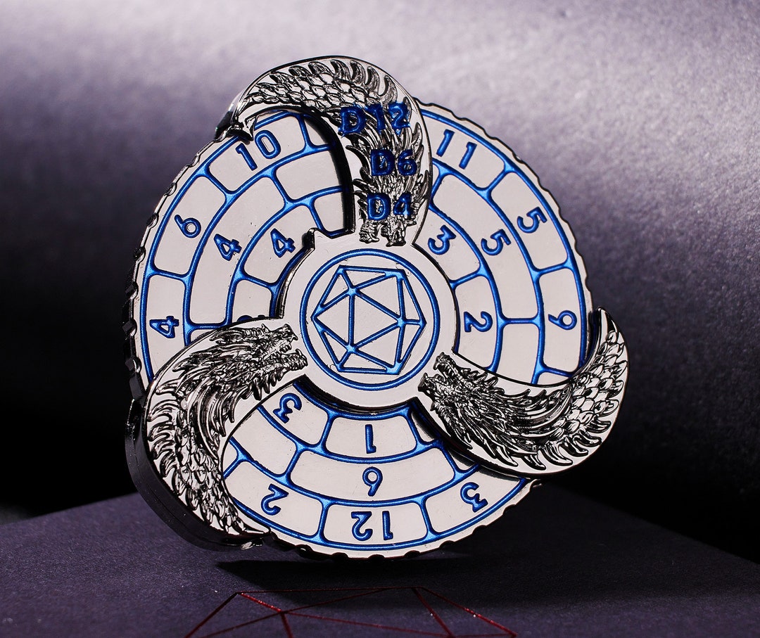 7-in-1 Spinner Dnd Dice Set for D&D Gifts, Full Set Spinner Dungeons ...
