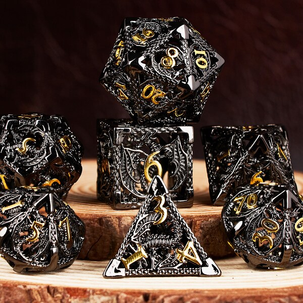Dnd Dice Set - Etsy