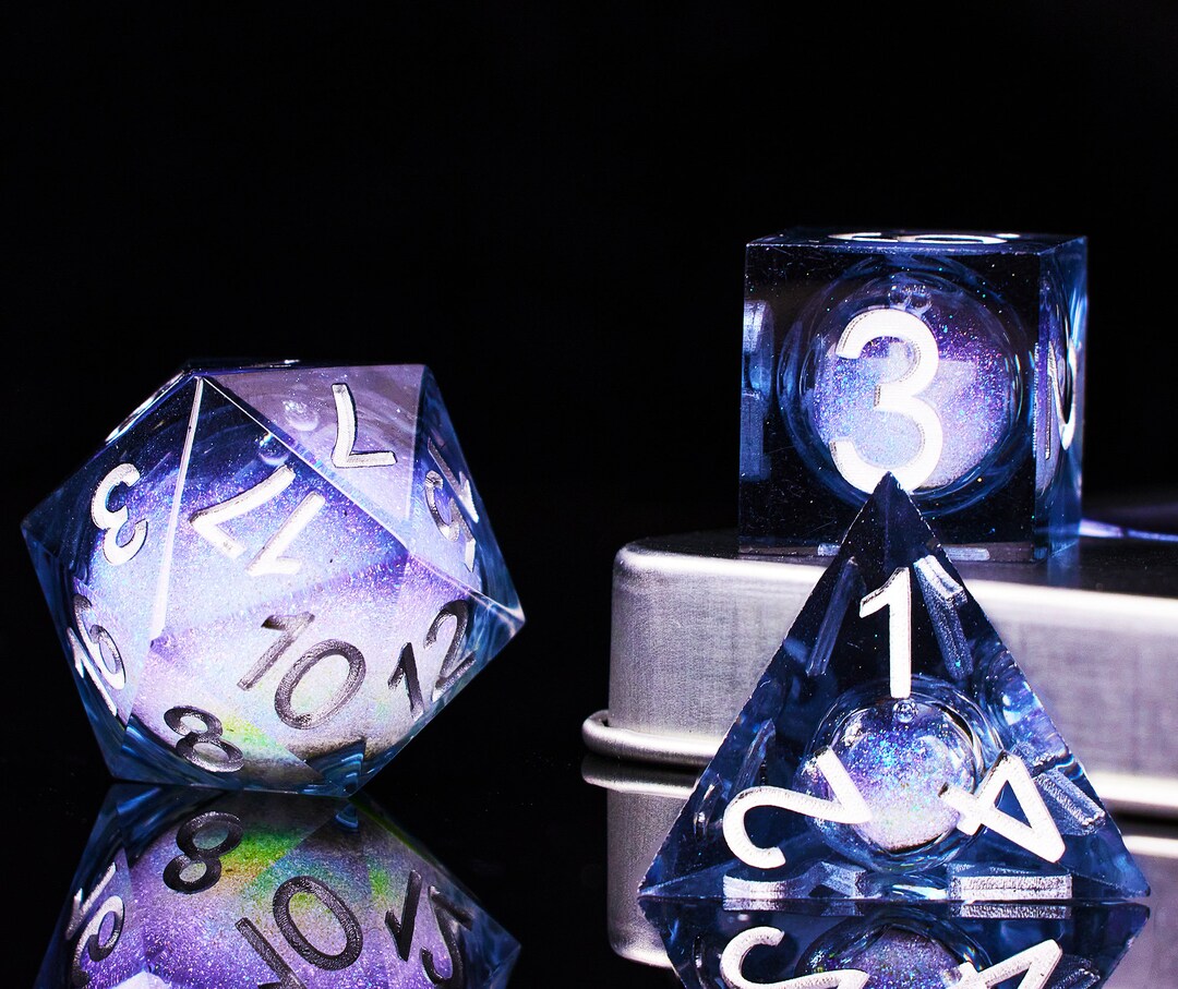New Arrivals: Liquid Core DND Dice Set Unleash Epic - Etsy