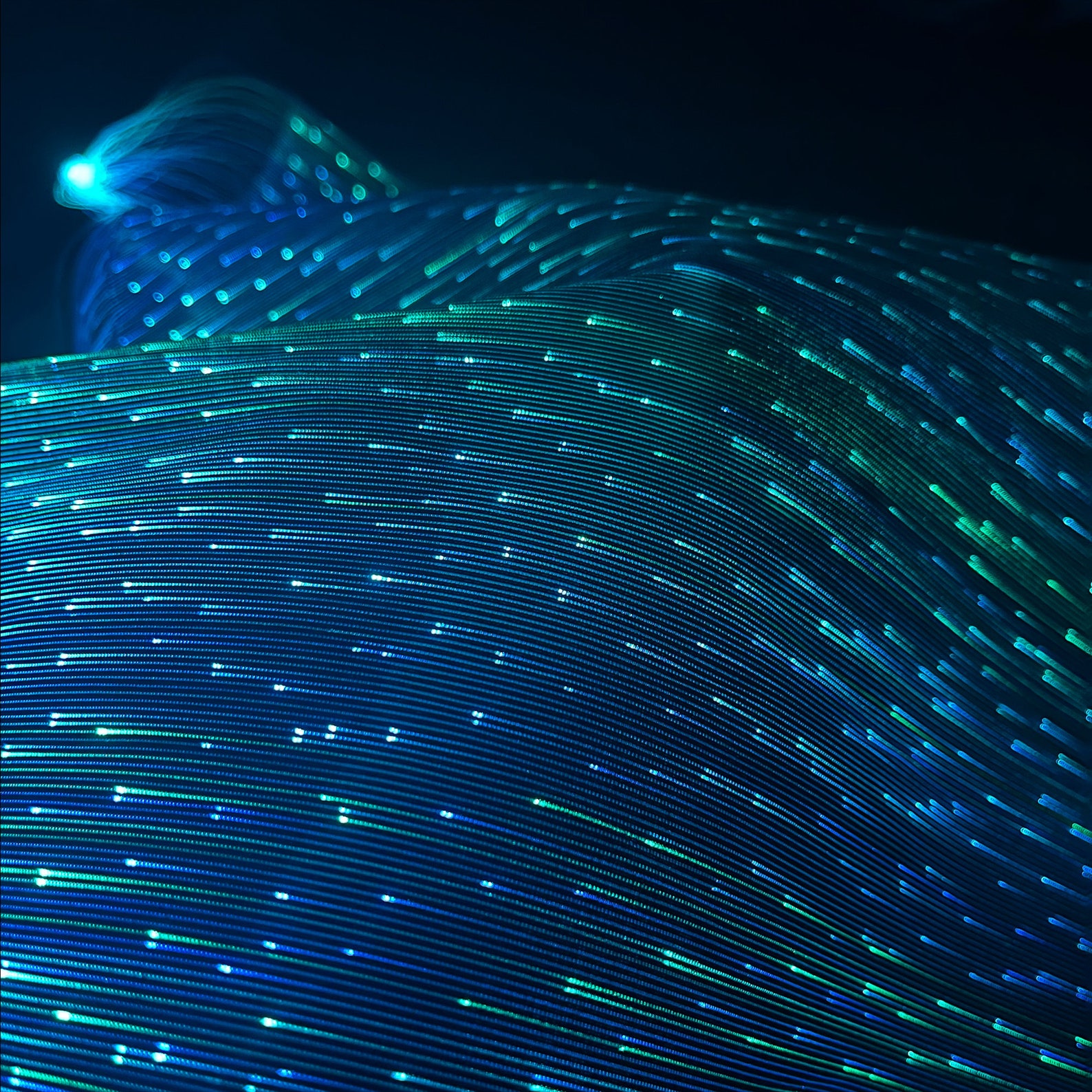 Optical Fiber Fabric, Luminous Fabric, Fiber Optic Fabric, Fiber Optic ...