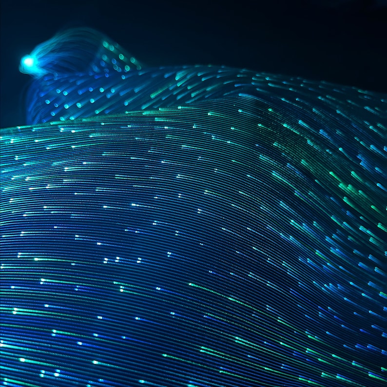 Optical Fiber Fabric, Luminous Fabric, Fiber Optic Fabric, Fiber Optic ...