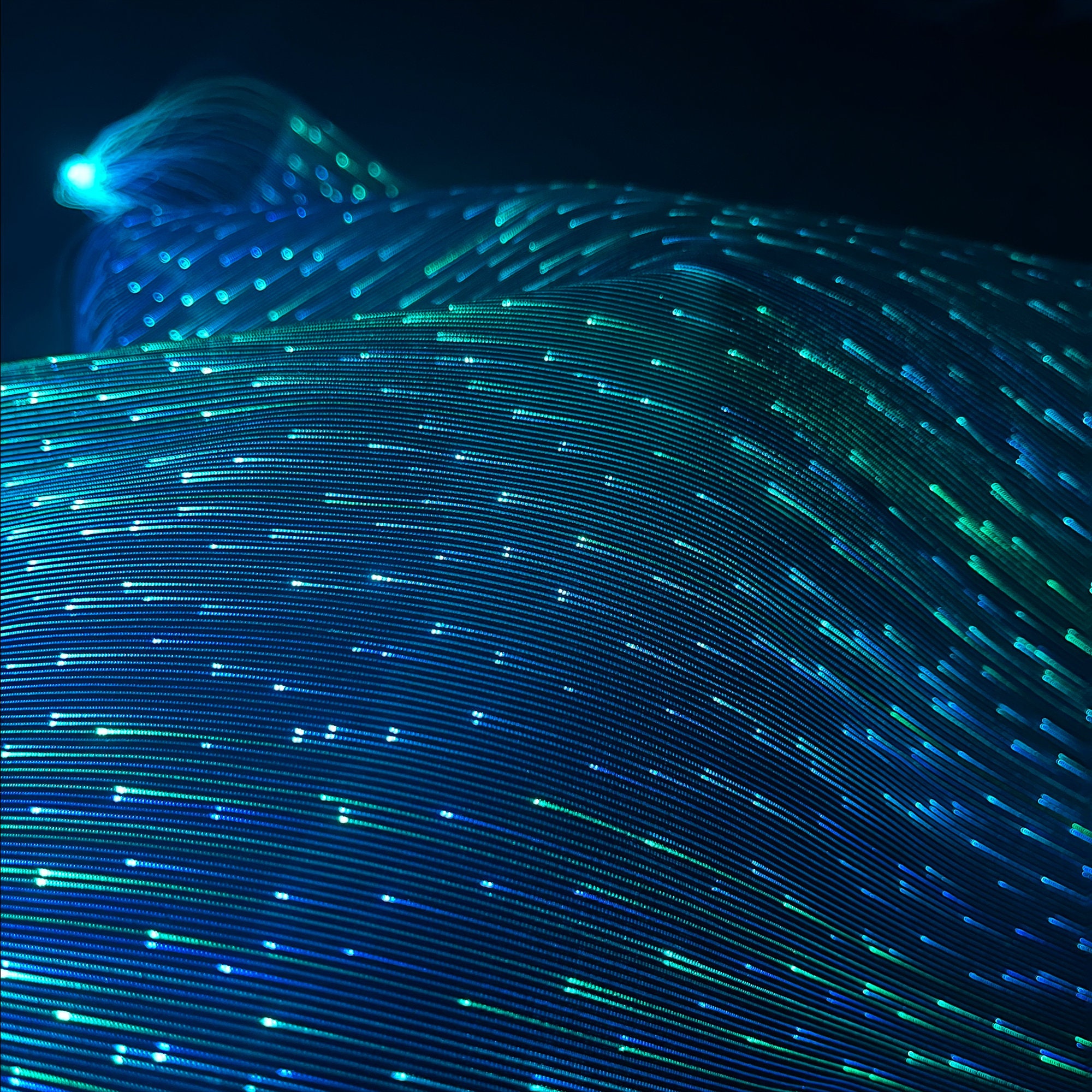 Optical Fiber Fabric, Luminous Fabric, Fiber Optic Fabric, Fiber Optic ...