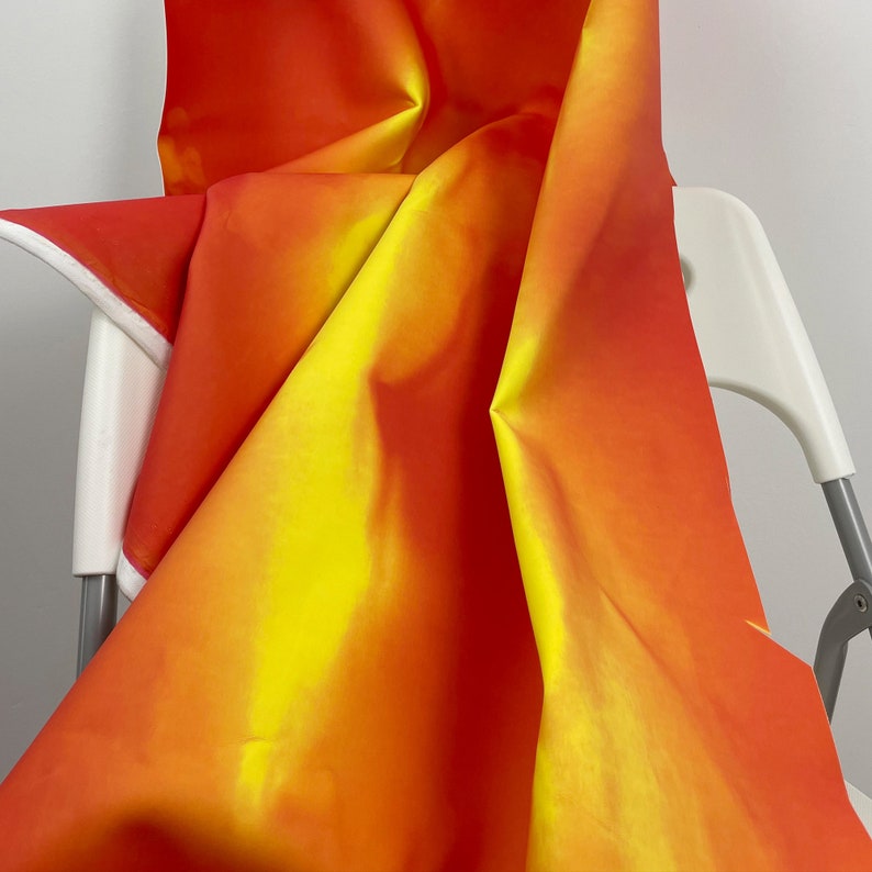 Thermochromic Fabric, Orangered Change to Yellow, Red Change Yellow ...