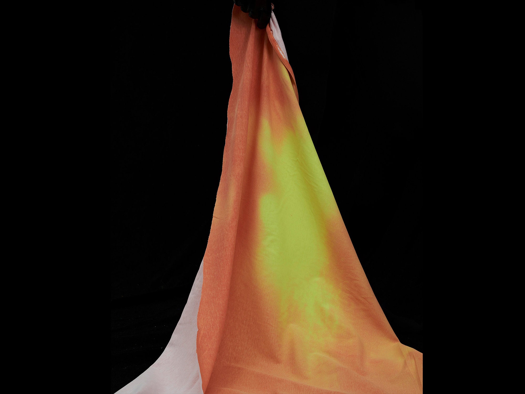 Heat-reactive Cotton Fabric, Thermochromic Fabric, Orange Change Yellow ...