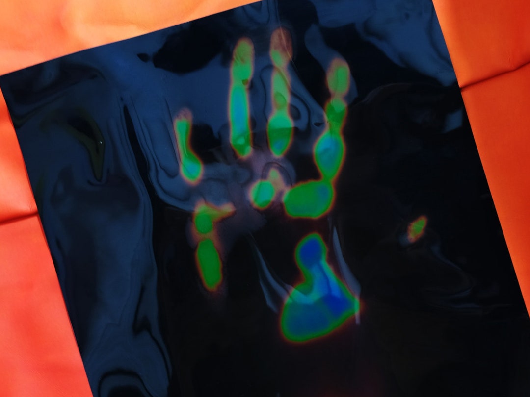 Thermochromic Film, Black Change to Multicolor , Color Changed TPU Film ...