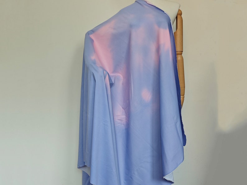 Temperature-sensitive Fabric, Blue Polyester Fabric, Thermochromic ...