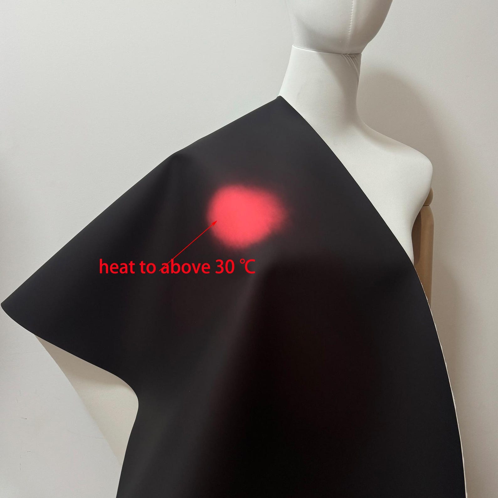Thermochromic Fabric, Dark Brown to Orangered, Color Changeable Fabric ...
