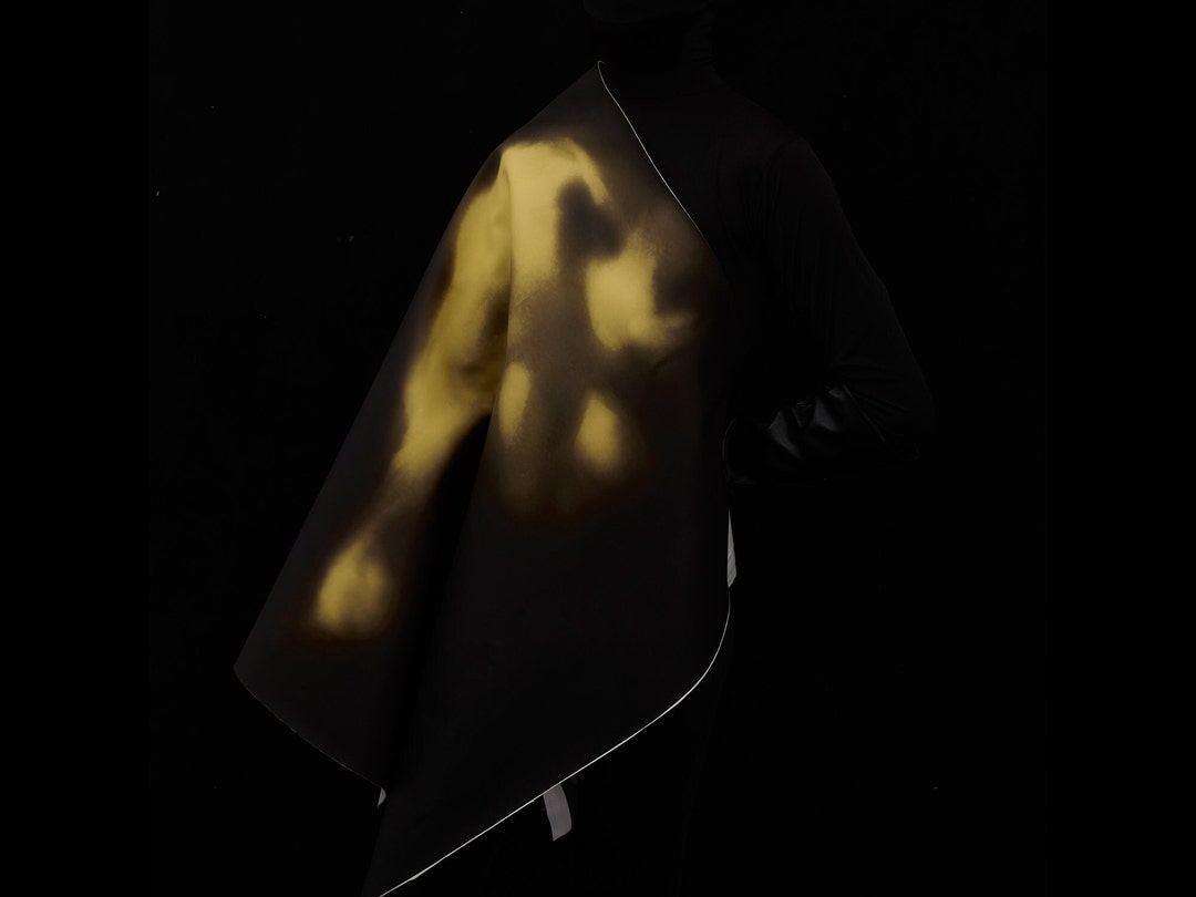 Thermochromic Fabric, Black Change to Yellow, Color Changeable Fabric ...