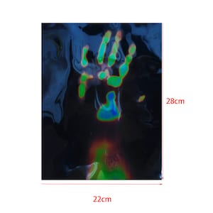 Thermochromic Film, Black Change to Multicolor , Color Changed TPU Film ...