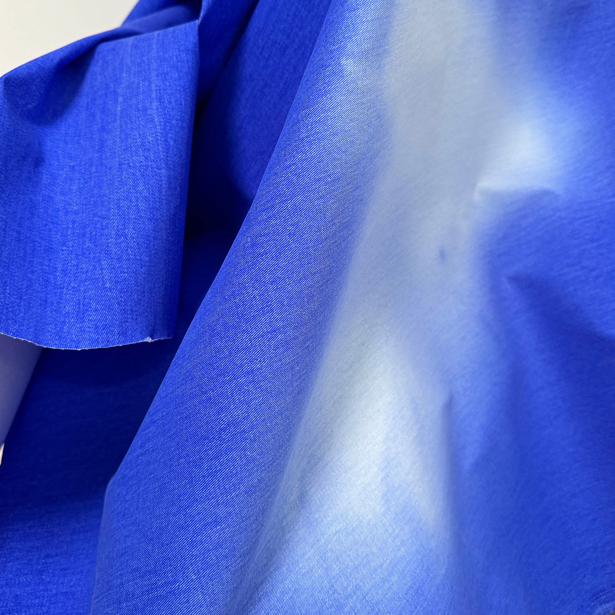 Blue Canvas Fabric, Thermochromic Fabric, Blue Change to White Fabric ...
