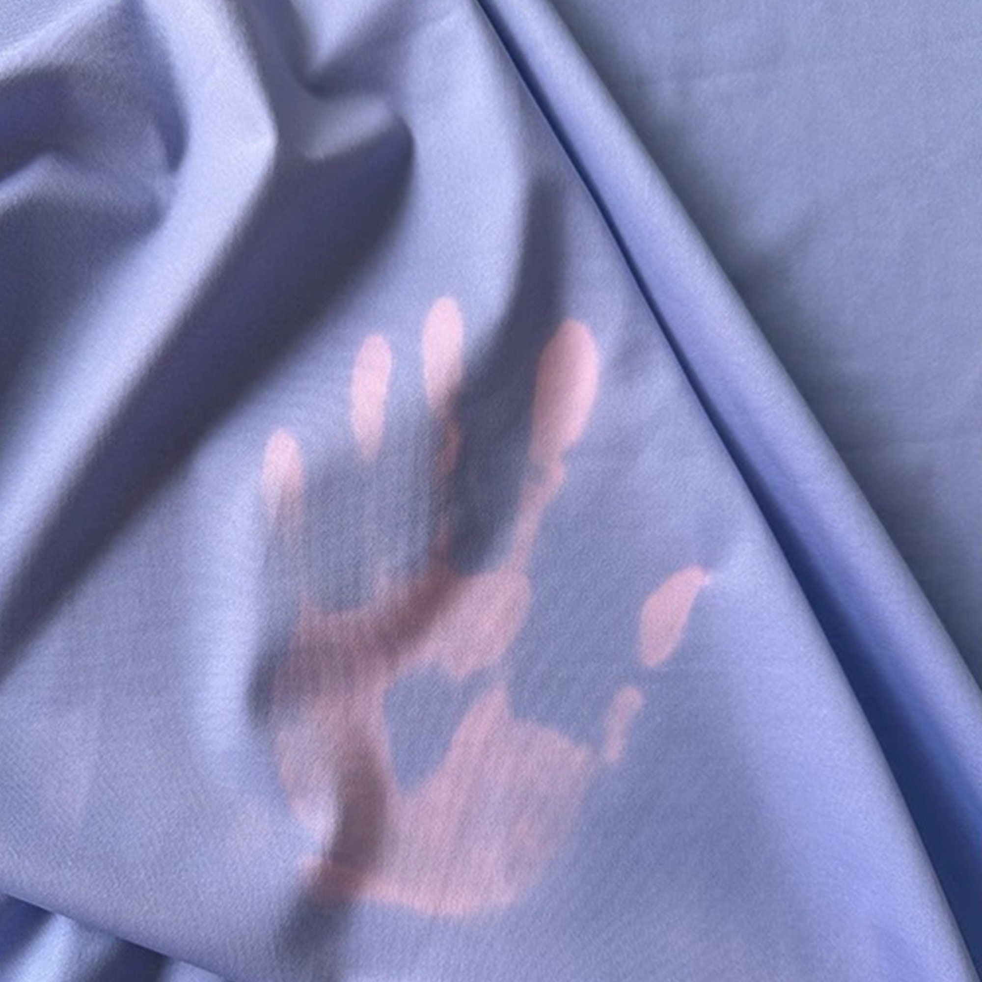 Temperature-sensitive Fabric, Blue Polyester Fabric, Thermochromic ...