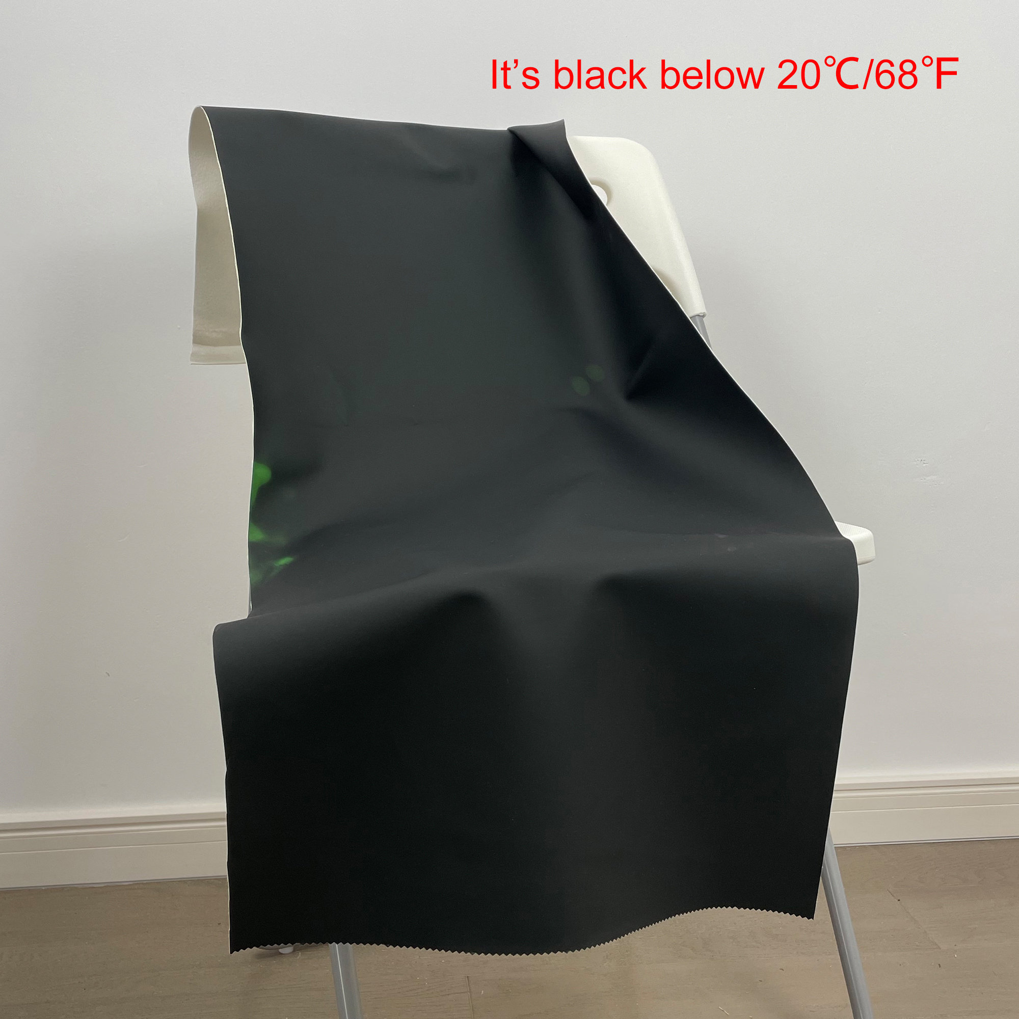 Color Changeable Fabric, PU Fabric, Leather Fabric, Fluorescent Green ...