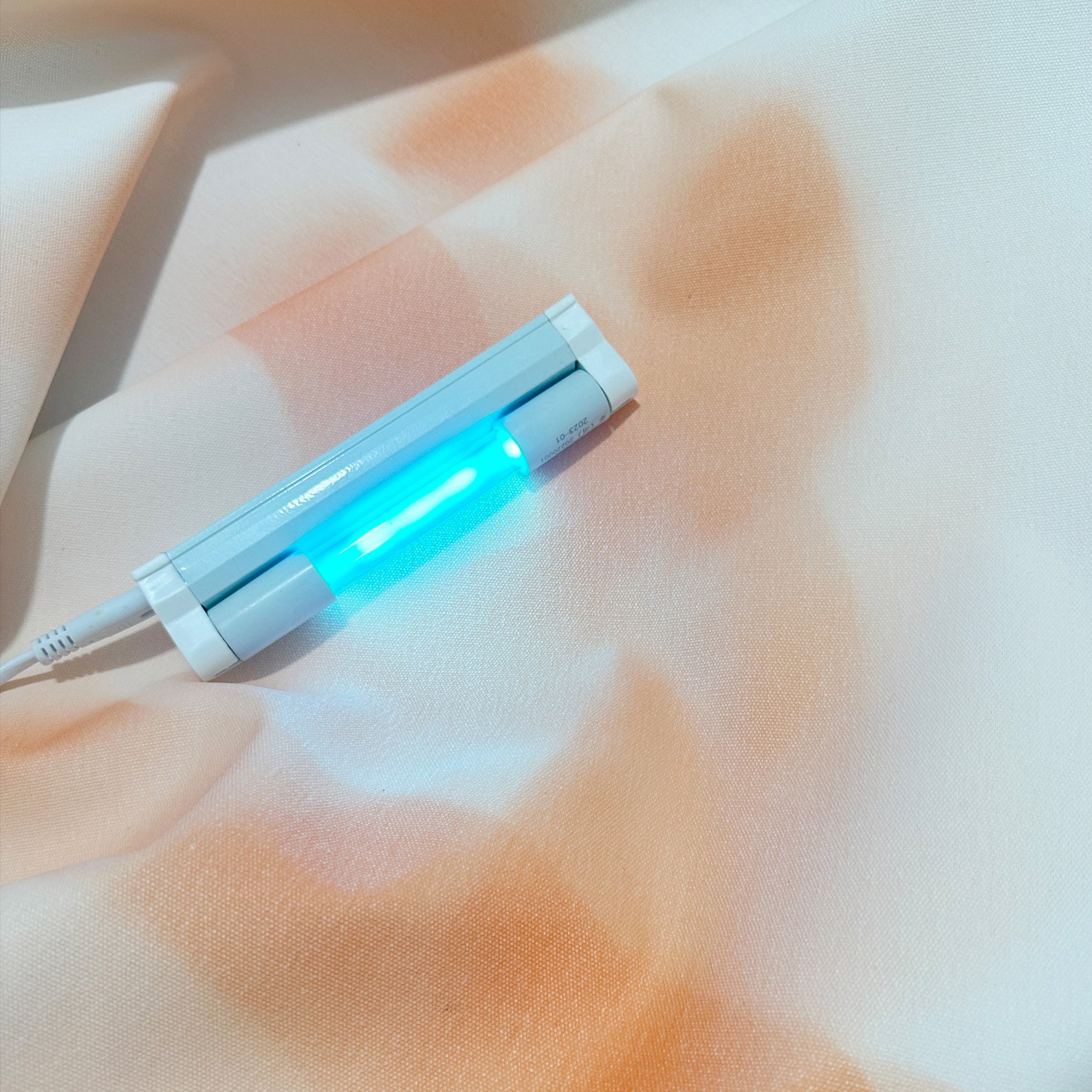 UV Light Sensitive Fabric, White Change to Orange Fabric, Canvas Fabric ...