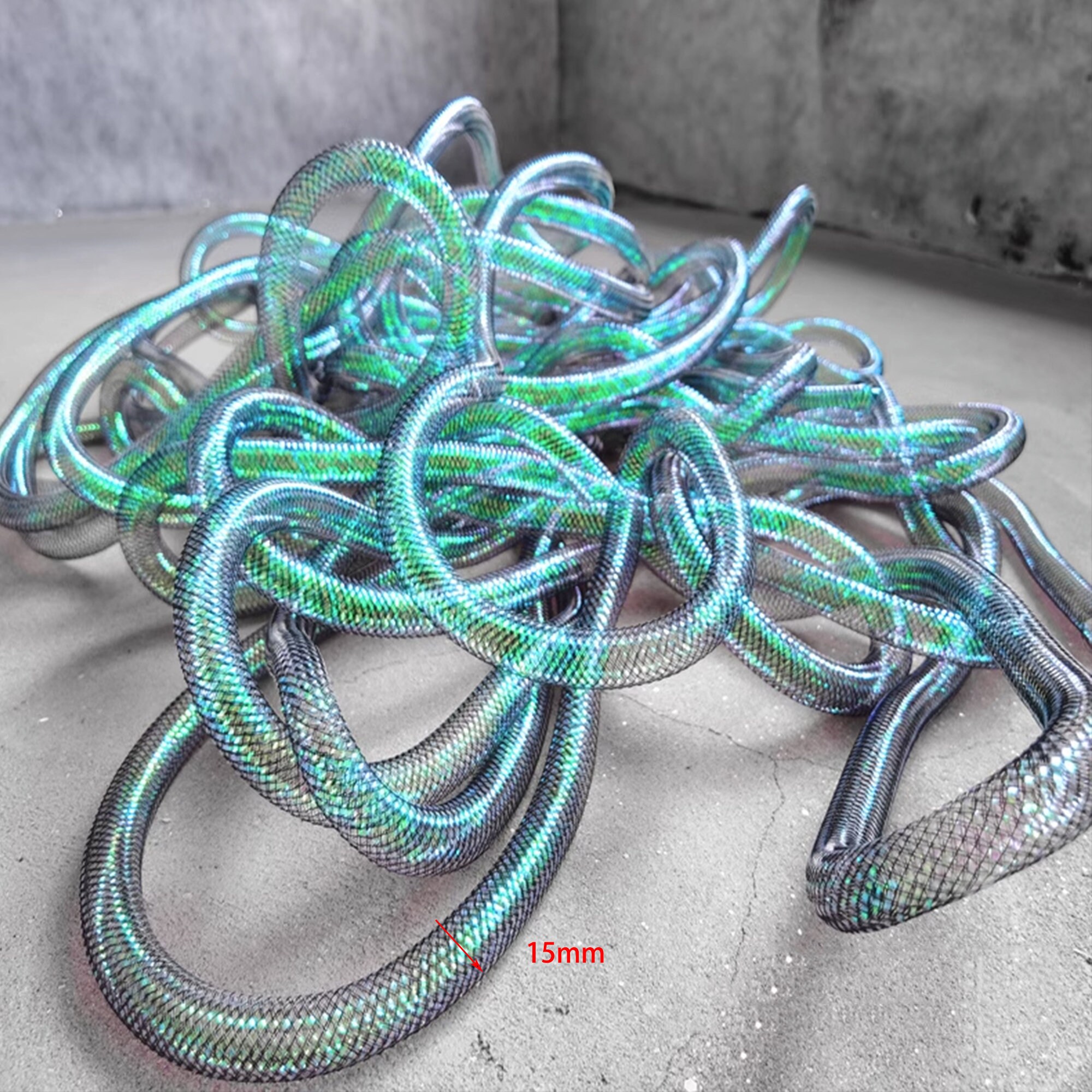 Atrovirens Tubing, 3D Plastic Arts, Colorful Elastic Tubular, Creative ...