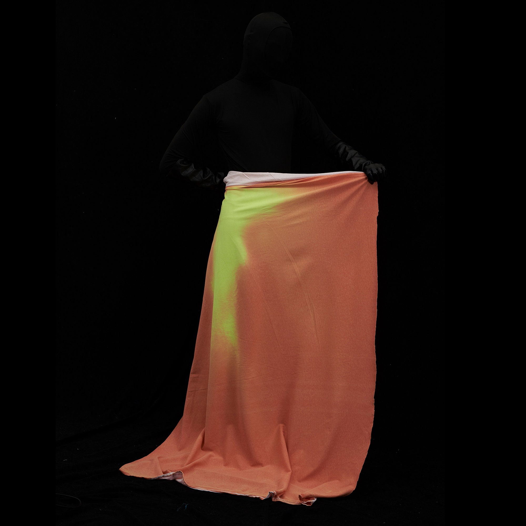 Heat-reactive Cotton Fabric, Thermochromic Fabric, Orange Change Yellow ...