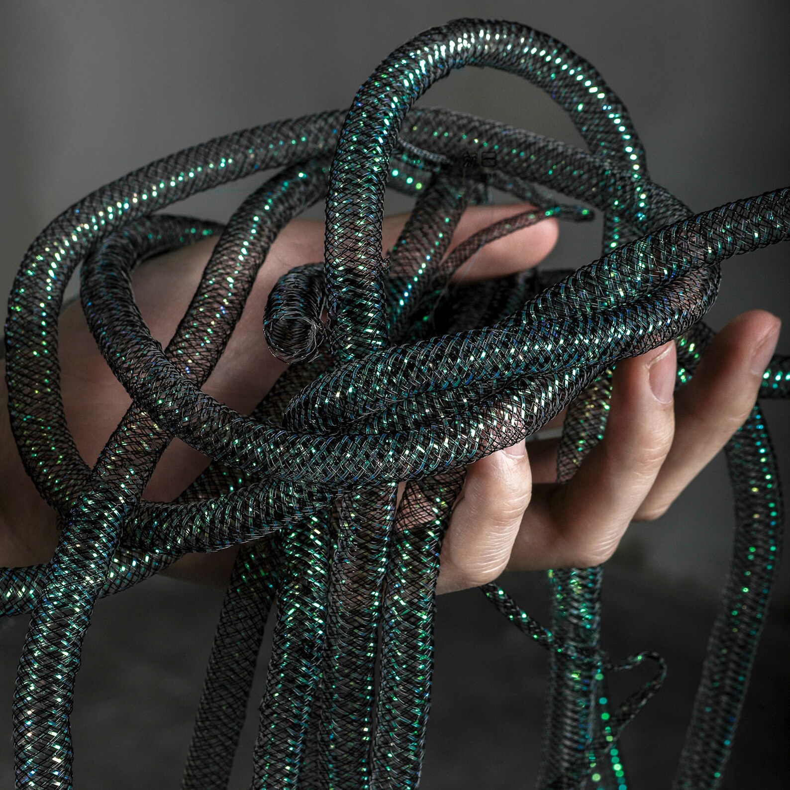 Atrovirens Tubing, 3D Plastic Arts, Colorful Elastic Tubular, Creative ...