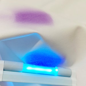 UV Light Sensitive Fabric, White Change to Purple Fabric, Canvas Fabric ...