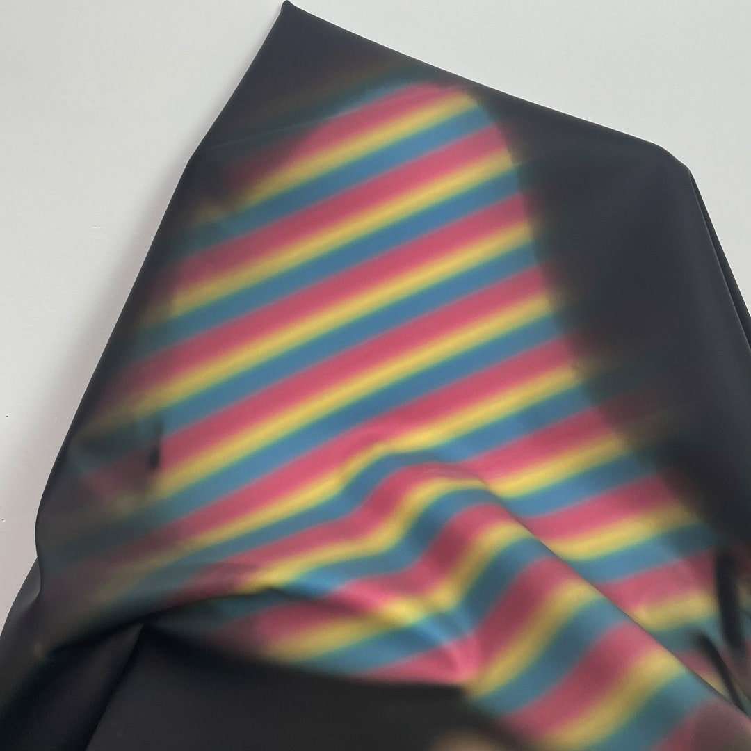 Thermochromic Fabric, Black to Iridescence, Color Changeable Fabric, PU ...