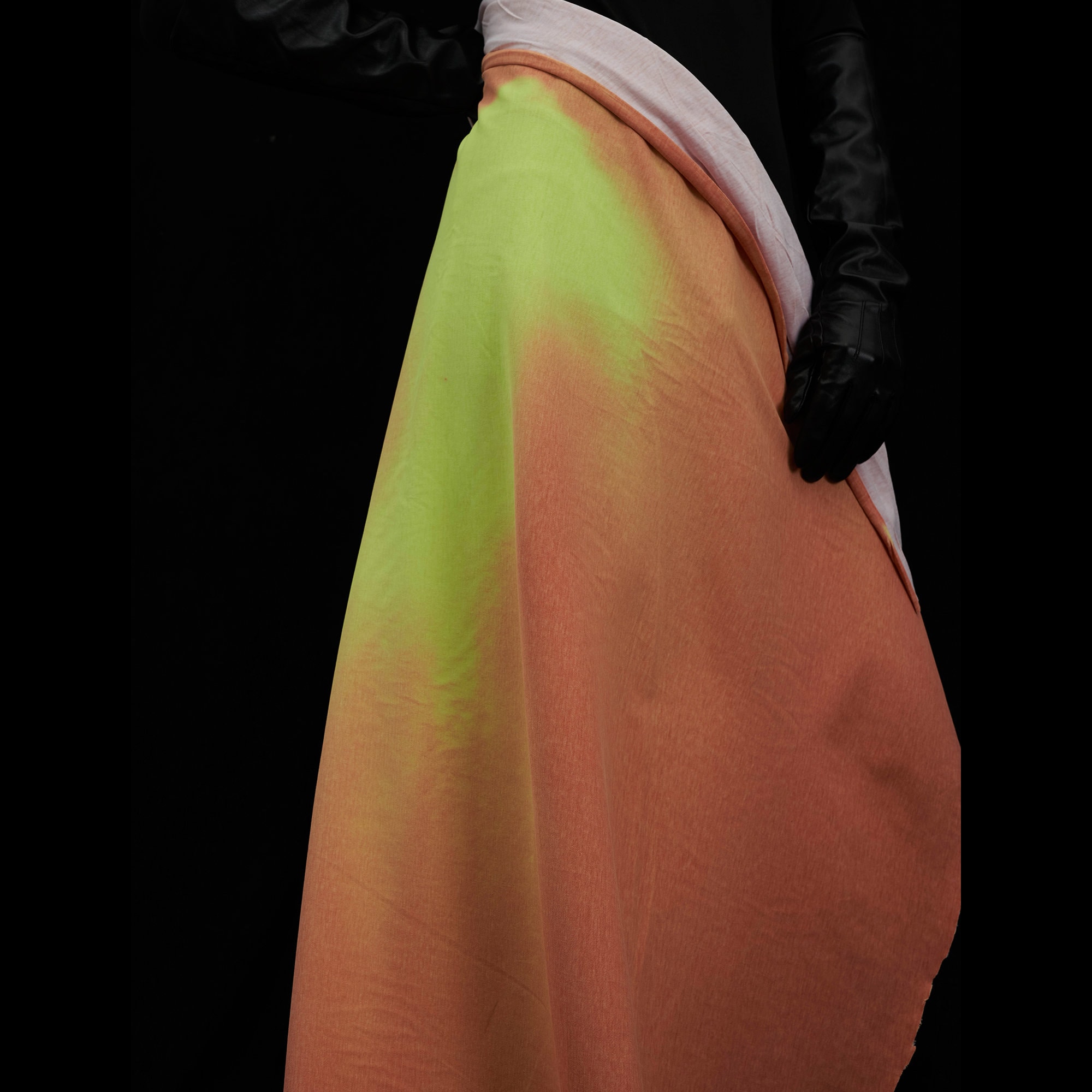 Heat-reactive Cotton Fabric, Thermochromic Fabric, Orange Change Yellow ...