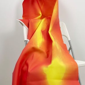 Thermochromic Fabric, Orangered Change to Yellow, Red Change Yellow ...