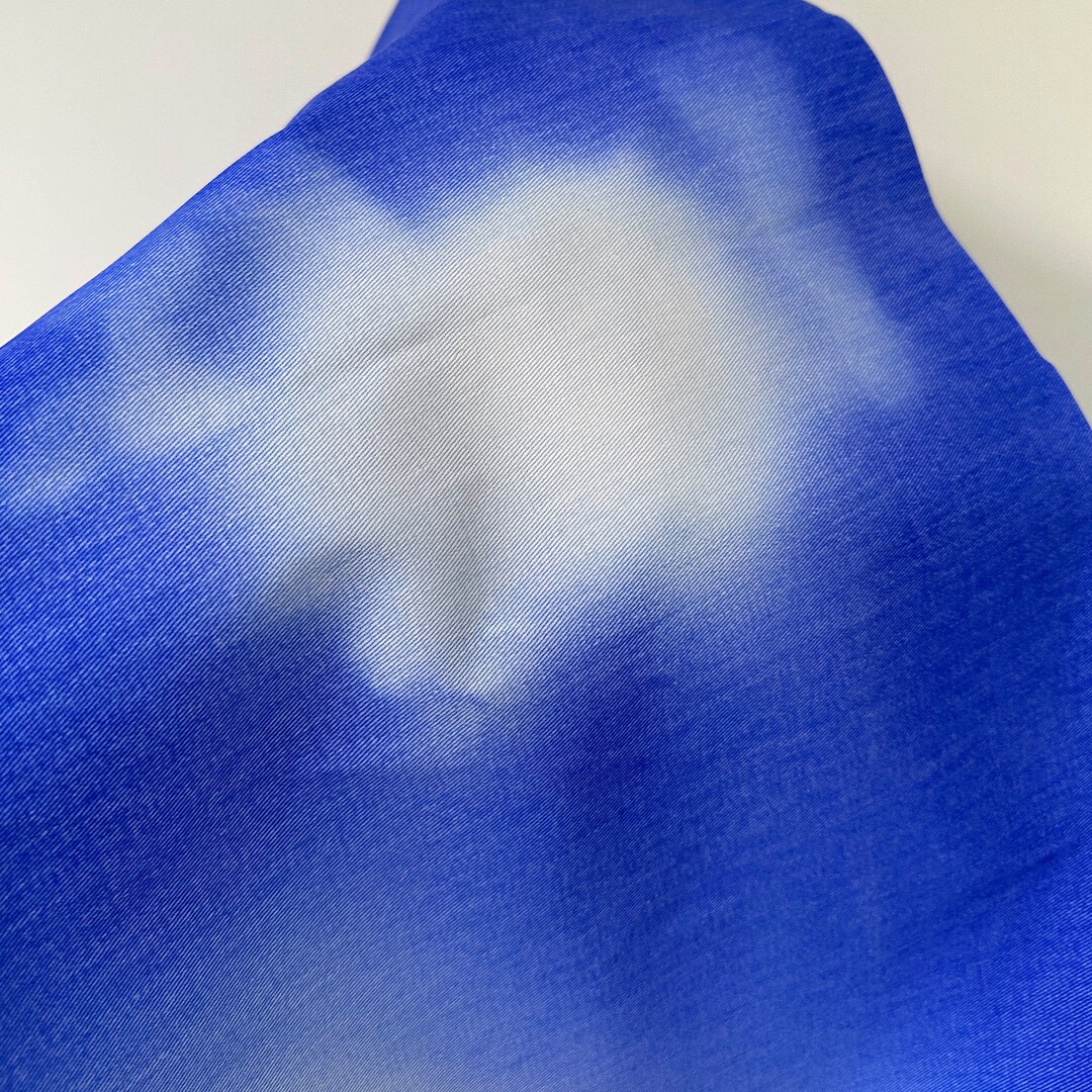 Blue Canvas Fabric, Thermochromic Fabric, Blue Change to White Fabric ...