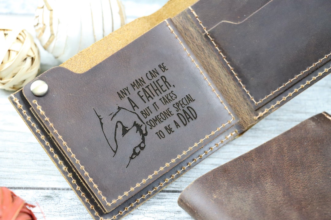 FATHER WALLET, DAD Wallet, Gift for Father, Dad Gift Wallet, Dad ...